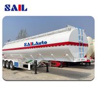 China Sail 3 Axis Semi-Trailer High-Temperature Resistant Aluminum Alloy Liquid Transport Trailer 60CBM Max Payload for sale