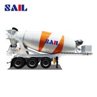 China SAIL Heavy Duty Mobile Concrete Mixer Truck 6x4 Batch Mixing Transport Vehicle 8 Cubic Meters for sale