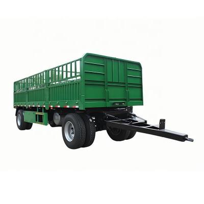 China SAIL Customizable Full Trailer Drawbar Truck Trailer 13T Axles 7.5m Length for Cargo Transport for sale