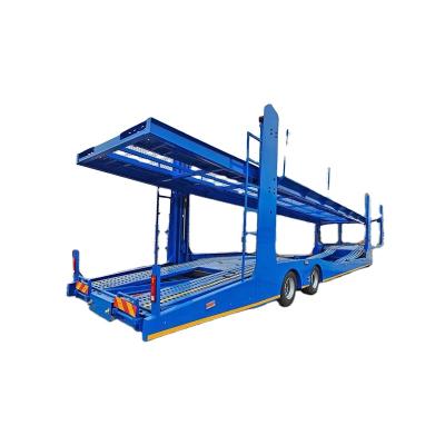 China SAIL 2-3 Axle 6-8 Cars Carrier Semi Trailer 20-200T Capacity 13.75m Vehicle Transport Trailer for sale