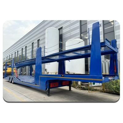 China SAIL Steel Double Decker Semi Trailer SUV & Small Car Carrier for sale