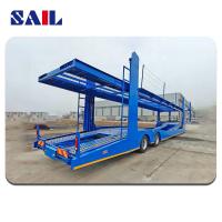China SAIL Steel Double Deck Car Hauler Semi Trailer 2-3 Axle 20-200Tons 13.75m for sale