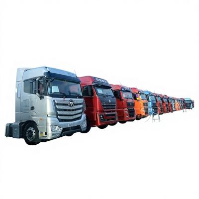 China Sinotruk Howo 6x4 Prime Mover 450 HP Left Hand Drive Euro 3 Used Tractor Truck for Sale for sale