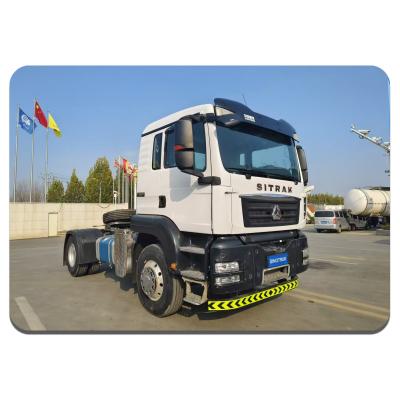 China Sino SITRAK HOWO Sinotruck 371 X3000 6x4 Heavy Duty Tractor Trailer 450hp Used Truck Head Left Steering for sale
