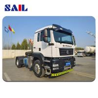 China Sino SITRAK HOWO Sinotruck 371 X3000 6x4 Heavy Duty Tractor Trailer 450hp Used Truck Head Left Steering for sale