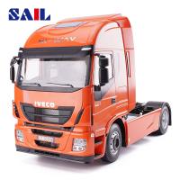 China 3 Axle 40 Ton 10x12 Head Steel Semi Trailer Tractor Truck for Freight Transport Logistics for sale