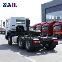 China SAIL 6x4 Sinotruck Howo Used Heavy Dumper Tipper Dump Tractor Truck Trailer Head 371HP for sale