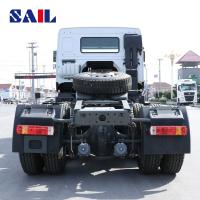 China SAIL 6x4 Sinotruck Howo Used Heavy Dumper Tipper Dump Tractor Truck Trailer Head 371HP for sale