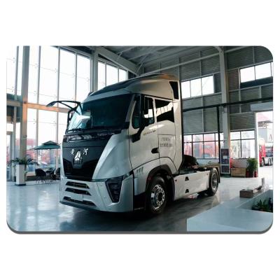 China SAIL HOWO Second Hand Euro 6 6x4 Tractor Trailer Truck Head 450HP Left Steering for sale