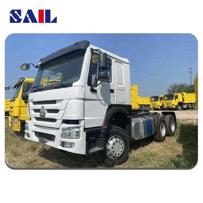 China SAIL Second Hand Sinotruk Shacman Howo 371 Tractor Truck Trailer Head 6x4 4x2 for Sale for sale