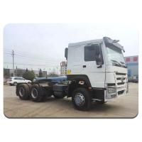 China Sinotruk Howo T7H Used Diesel Tractor Truck 450hp 6x4 Left Steering Euro 4 8 Speed for sale