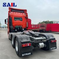 China SAIL China 6x4 HOWO Heavy Truck 450HP 40-50 Ton Capacity Used Second Hand Dump Container Low Bed Semi Trailer for sale