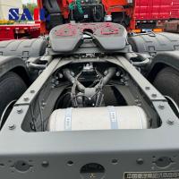 China SAIL China 6x4 HOWO Heavy Truck 450HP 40-50 Ton Capacity Used Second Hand Dump Container Low Bed Semi Trailer for sale