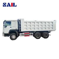 China SAIL 6x4 40 Cubic Meter Euro 2 Diesel Left Steering Used Howo Dump Truck Tipper for Mining for sale