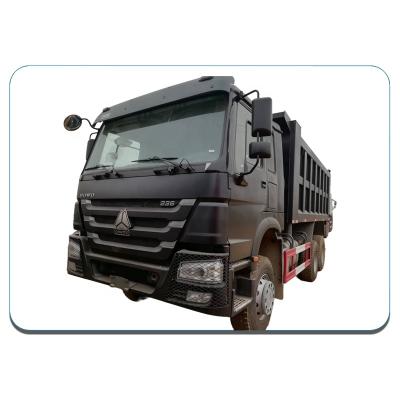 China SAIL Sinotruck Howo 371 Used 6x4 30 Ton Manual Transmission Dump Truck 50T Capacity for sale