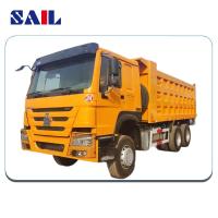 China SAIL Sinotruck Howo 371 Used 6x4 30 Ton Manual Transmission Dump Truck 50T Capacity for sale