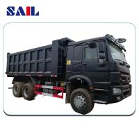 China SAIL Sinotruck Howo 371 Used 6x4 30 Ton Manual Transmission Dump Truck 50T Capacity for sale