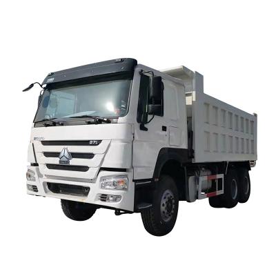 China SAIL 6x4 HOWO 371 Dump Truck 3 Axles Tipper Dumper 8.3m Steel Semi-Trailer 20001-25000kg Payload for sale