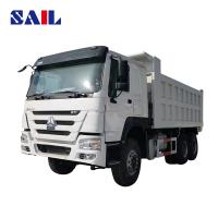 China SAIL Custom 6x4 HOWO 371 3-Axle Hydraulic Steel Semi-Trailer Dump Truck Trailer 20001-25000kg Payload for sale