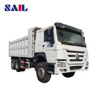 China SAIL Custom 6x4 HOWO 371 3-Axle Hydraulic Steel Semi-Trailer Dump Truck Trailer 20001-25000kg Payload for sale
