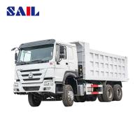 China SAIL Custom 6x4 HOWO 371 3-Axle Hydraulic Steel Semi-Trailer Dump Truck Trailer 20001-25000kg Payload for sale