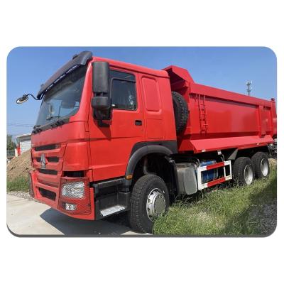 China Sinotruk Howo 371 Dump Truck 6x4 Manual Gear Box Diesel Euro 2 Hydraulic Steering for sale