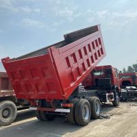 China SAIL Custom 6x4 HOWO 371 3-Axle Hydraulic Cylinder Tipper Semi-Trailer Dump Trailer 20-25T Capacity for sale