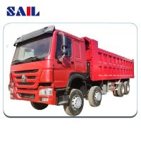 China SAIL Used Sinotruk Howo Dump Truck 375hp 20 Cubic Meter 50 Ton Diesel 6x4 Left Hand Drive for sale