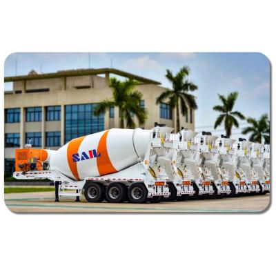 China SAIL Heavy Duty Concrete Agitator Truck 12 Cubic Meter Capacity Mobile Cement Mixer Vehicle for sale