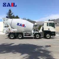 China SAIL Heavy Duty Concrete Agitator Truck 12 Cubic Meter Capacity Mobile Cement Mixer Vehicle for sale