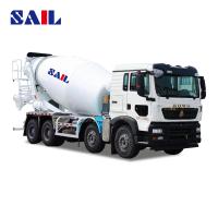 China SAIL OEM 2m3 Mobile Transit Cement Mixer Truck Drum Concrete Agitator with Pump for sale