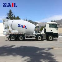 China SAIL OEM Mobile Concrete Agitator Batch Mixing Drum 6x4 Cement Transport Truck 12 Cubic Meter for sale