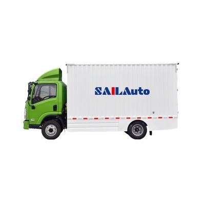 China SAIL OEM Custom Electric Cargo Van Single Row 4x2 Drive Light Truck 200km Range for sale