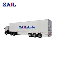 China SAIL OEM Custom Box Semi Trailer 40ft 53ft Heavy Duty Enclosed Cargo Van for Industrial Transport for sale