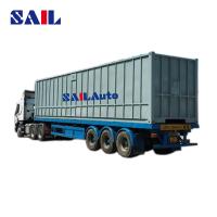 China SAIL OEM Custom Box Semi Trailer 40ft 53ft Heavy Duty Enclosed Cargo Van for Industrial Transport for sale