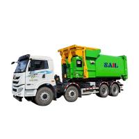 China SAIL 8800kg Automated Street Sweeper Sanitation Truck Refuse Waste Collection Transfer Vehicle for sale