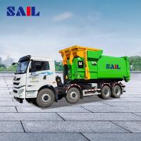 China SAIL 8800kg Automated Street Sweeper Sanitation Truck Refuse Waste Collection Transfer Vehicle for sale