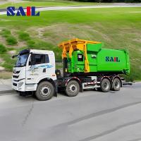 China SAIL 8800kg Automated Street Sweeper Sanitation Truck Refuse Waste Collection Transfer Vehicle for sale