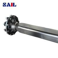 China SAIL Custom Non-Braking Free Wheel Rear Axle for Semi-Trailer Trucks 12T Capacity Durable Axle System for sale