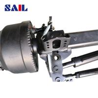 China SAIL Custom OEM Semi-Trailer Truck Hydraulic Steering Axle 12T Capacity Durable for sale