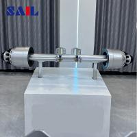 China SAIL Customized American Type Semi Trailer Axle 12T Capacity Oil Lubricated for Trucks for sale