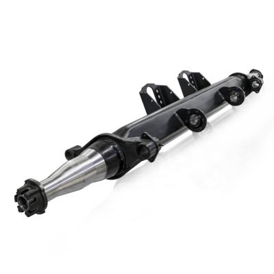 China SAIL Custom 12T 14T 16T Truck Trailer Rear Axle German Type Axle Housing High Strength Alloy Steel for sale