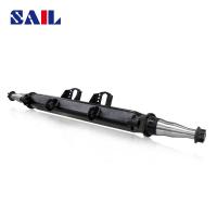 China SAIL Custom 12T 14T 16T Truck Trailer Rear Axle German Type Axle Housing High Strength Alloy Steel for sale