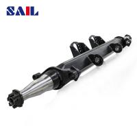 China SAIL Custom 12T 14T 16T Truck Trailer Rear Axle German Type Axle Housing High Strength Alloy Steel for sale
