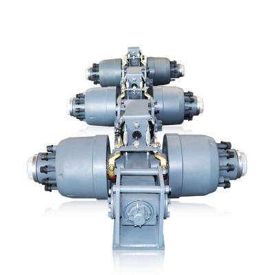 China SAIL Six-Axle Semi Trailer Rear Axle and Propeller Shaft 12 Ton Load Capacity Heavy Duty Steel for sale