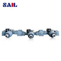 China SAIL Six-Axle Semi Trailer Rear Axle and Propeller Shaft 12 Ton Load Capacity Heavy Duty Steel for sale