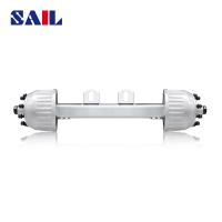 China SAIL OEM 12 Ton BPW German Type Heavy Duty Steel Axle for Semi Trailers for sale