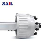 China SAIL OEM 12 Ton BPW German Type Heavy Duty Steel Axle for Semi Trailers for sale