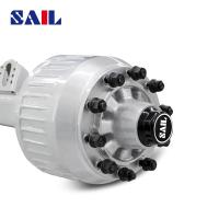 China SAIL OEM 12 Ton BPW German Type Heavy Duty Steel Axle for Semi Trailers for sale