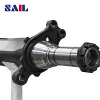China SAIL Heavy Duty Semi Trailer Axle Tube 12T Capacity High Strength Steel Customized for Truck Trailers for sale
